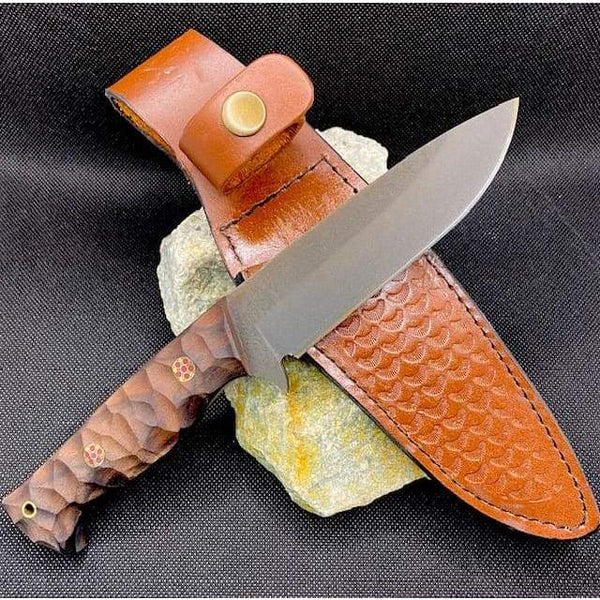 Handmade Turkish Knife, 23cm, With Leather Sheath – SW Top Gun